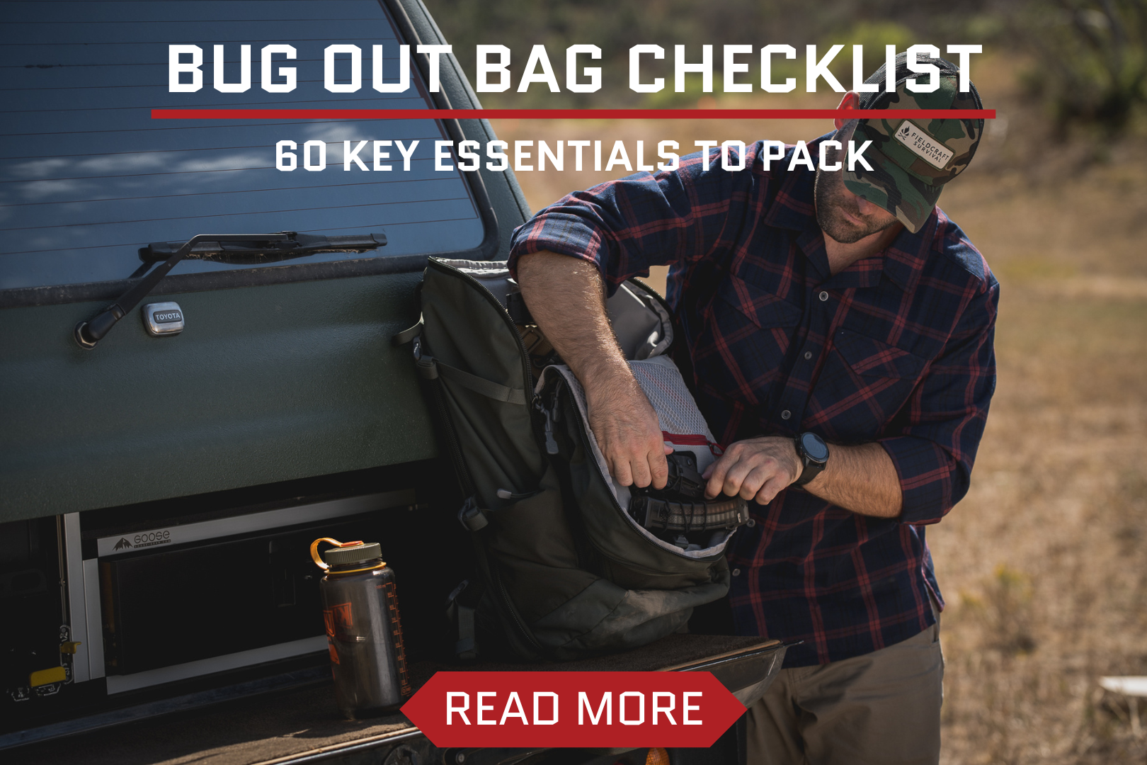 Ultimate Bug Out Bag Essential [FREE Checklist] – Premier Body Armor