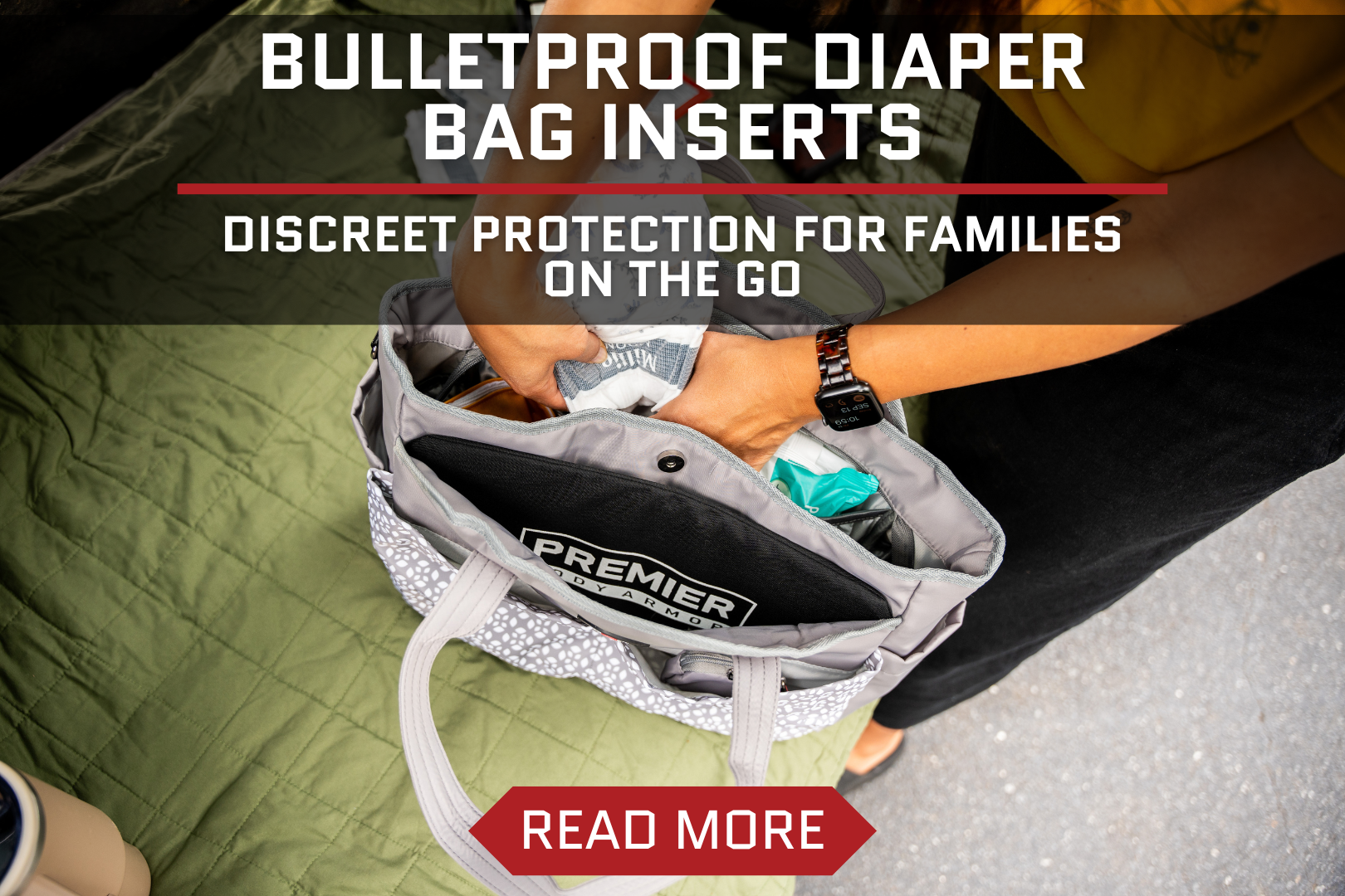 Bulletproof Diaper Bag Inserts: Protection On the Go – Premier Body Armor