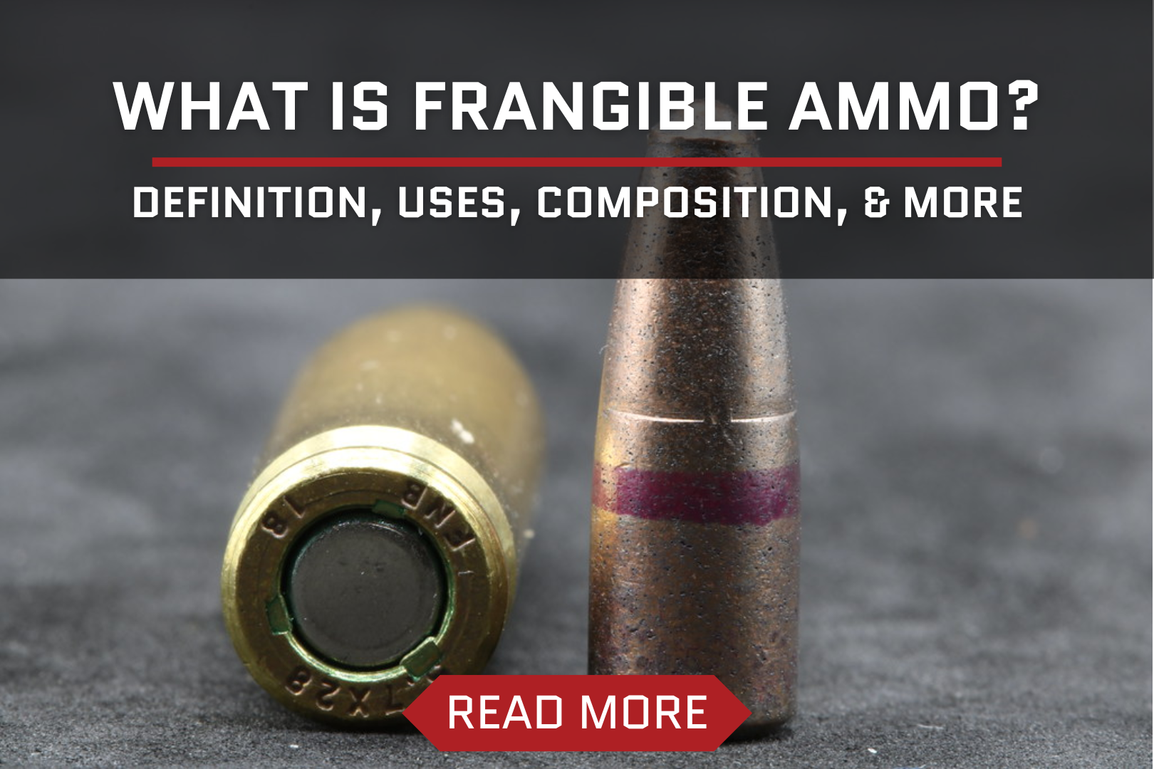 What is Frangible Ammo? Definition, Uses, & Composition | Premier Body ...