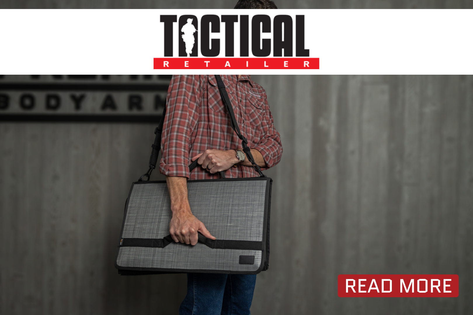 Tactical Retailer Features Premier Body Armor Ballistic Briefcase