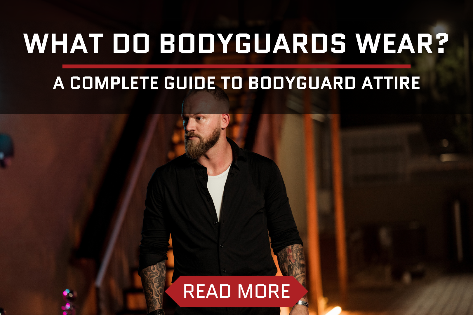What Do Bodyguards Wear? Complete Guide to Bodyguard Clothes – Premier ...
