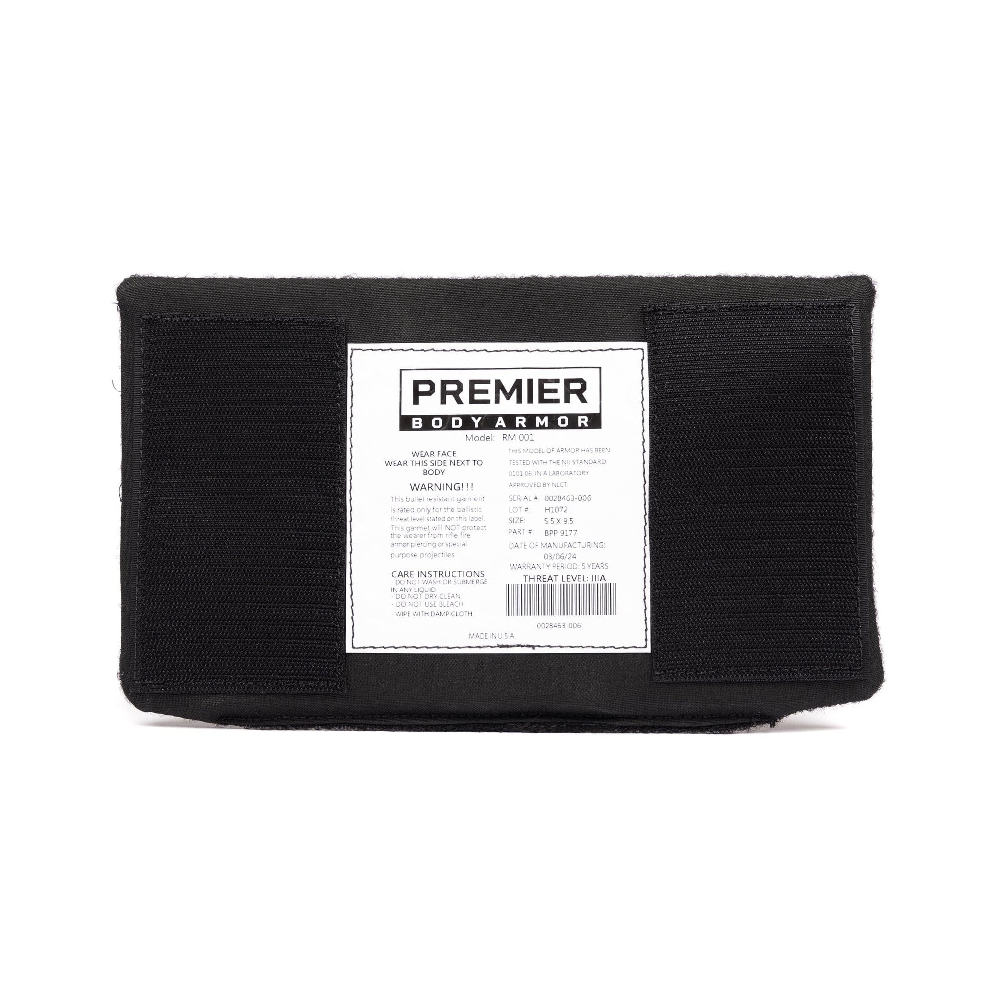 Soe Fupa Xl Level Iiia Ballistic Insert Fanny Pack Body Armor