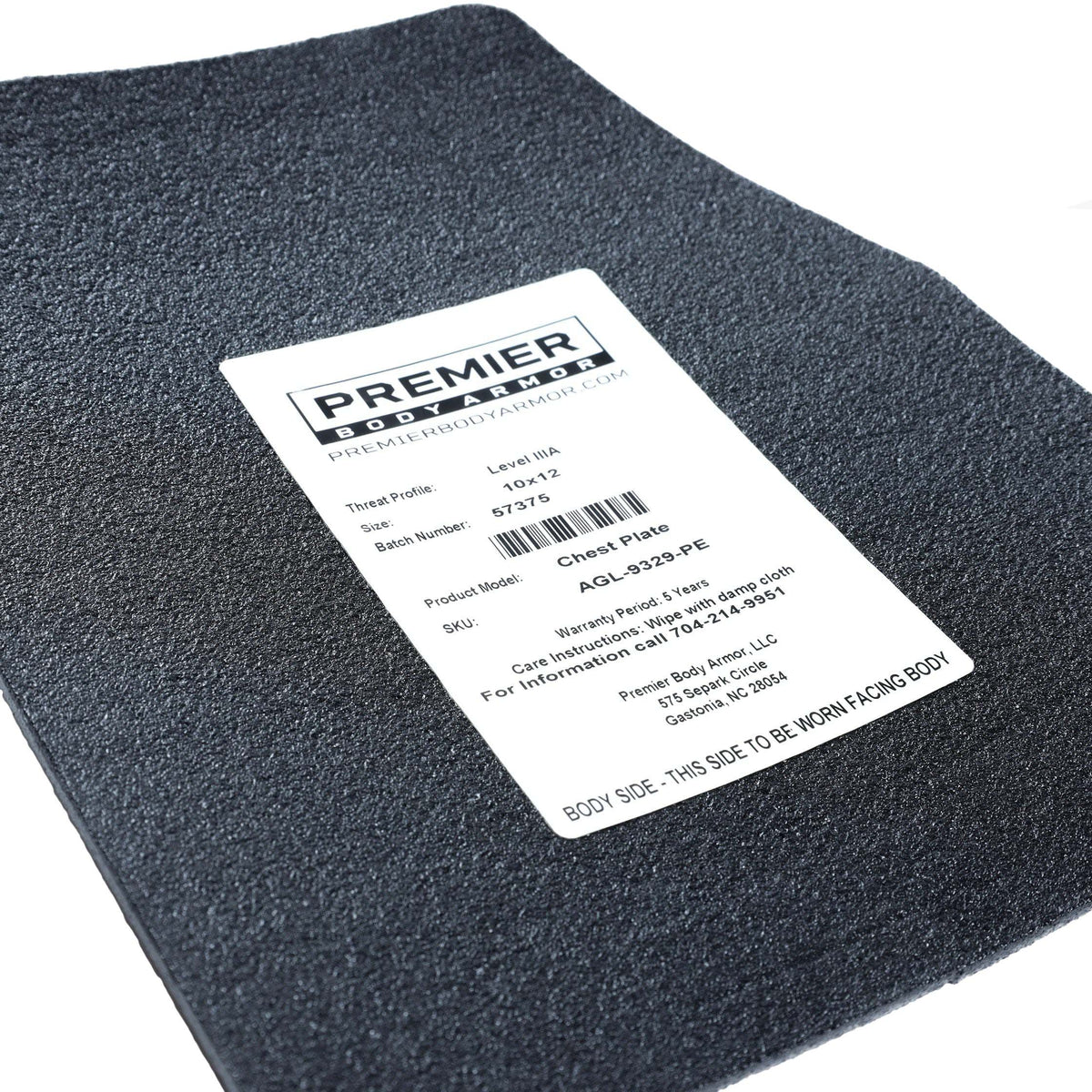 Agile Level IIIA Plate - Lightweight Protection for Plate Carriers
