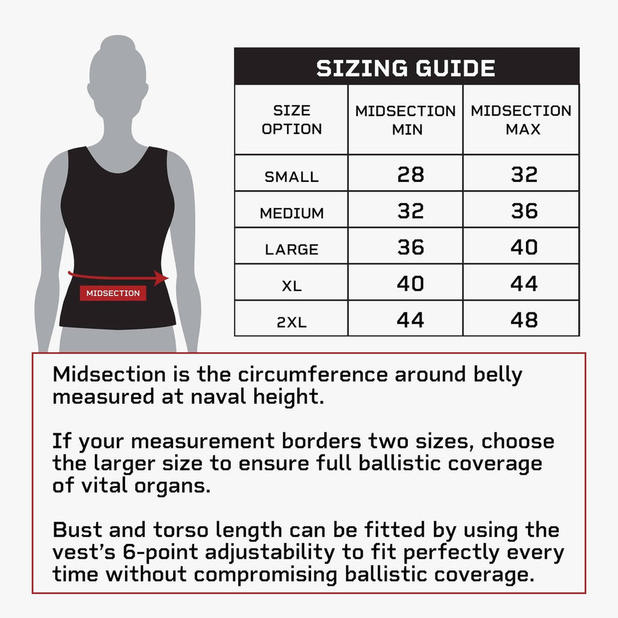 Women's Level IIIA Bulletproof Body Armor Vest – Premier Body Armor