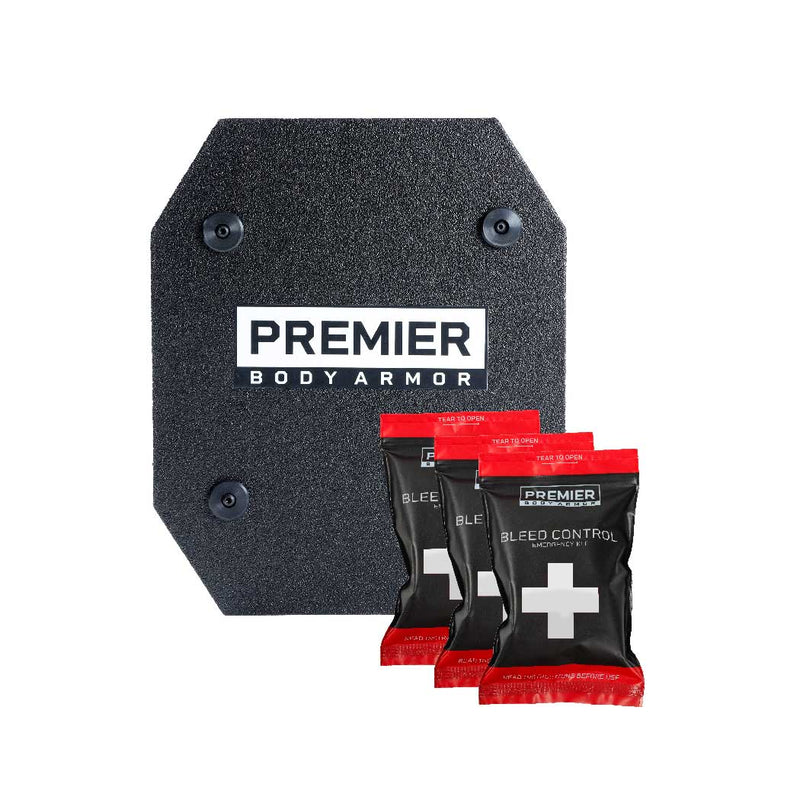 Home Defense Kit: Level IIIA Shield & Bleed Control Kits