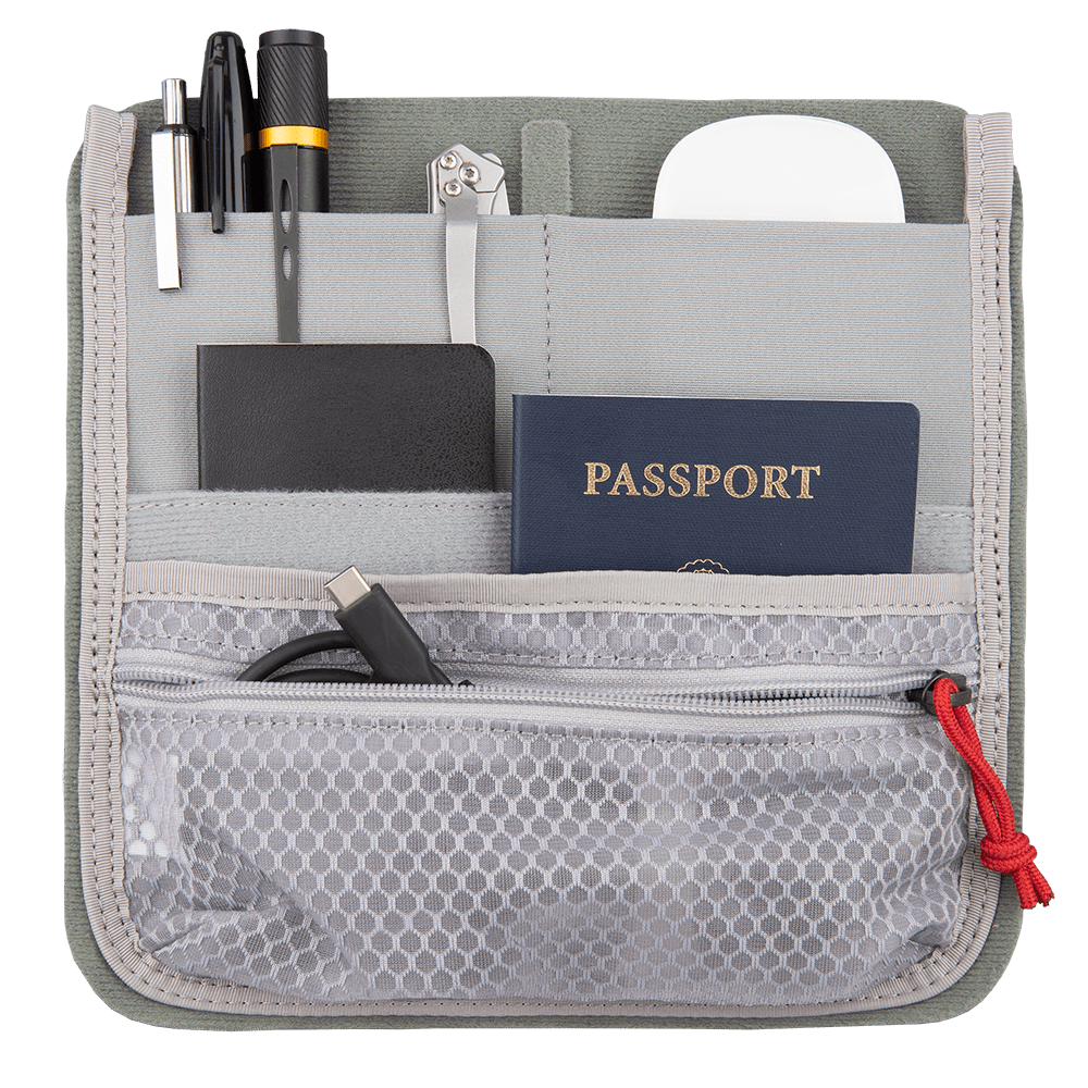 Admin Zipper Pouch Organizer – Versatile and Customizable Gear Storage ...